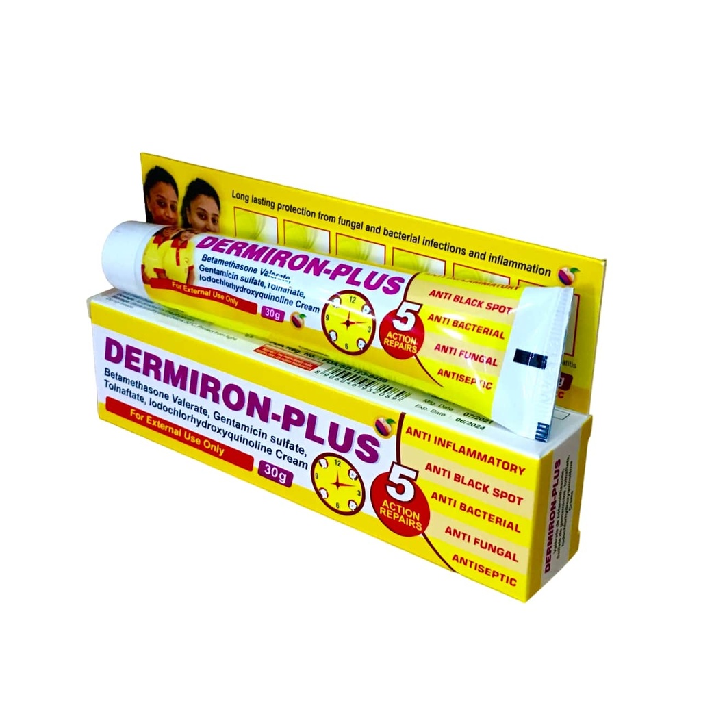 DERMIRON PLUS CREAM 30GM | Meldinpharma